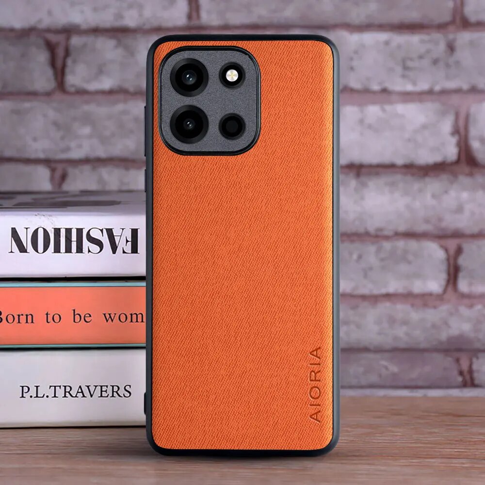 Оранжевый чехол для Oneplus Nord 6 из ТПУ