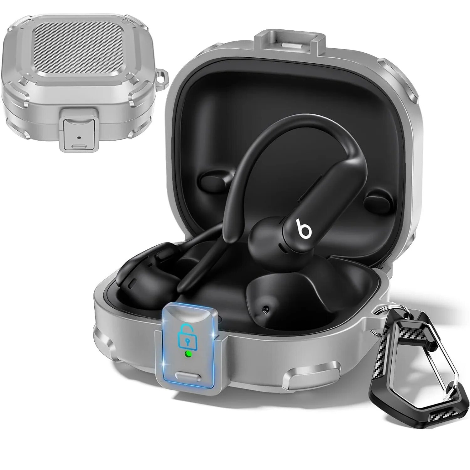 Чехол для Beats Powerbeats Pro 2 Серый, Grey