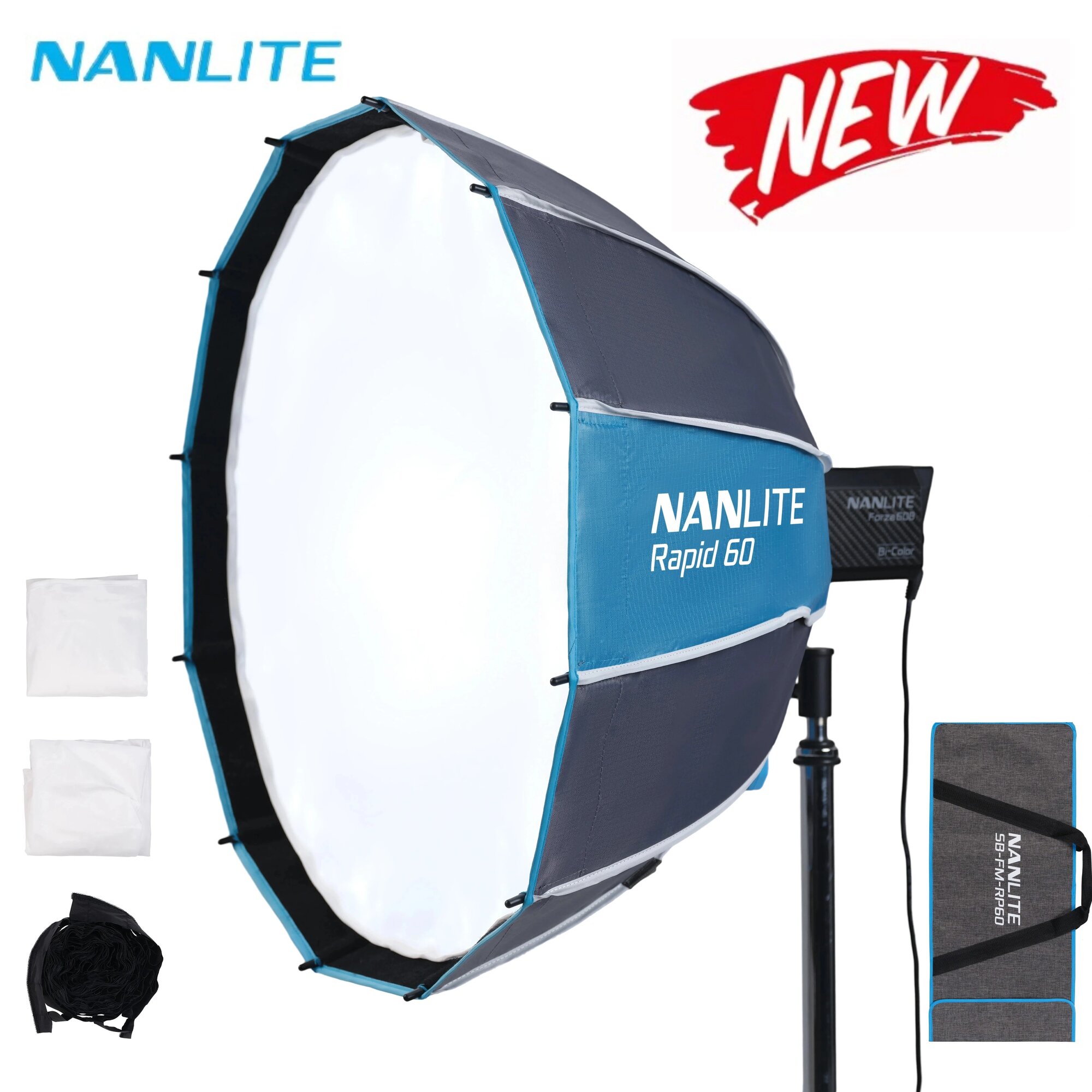 Nanlite Rapid 60 см софтбокс — фото 1