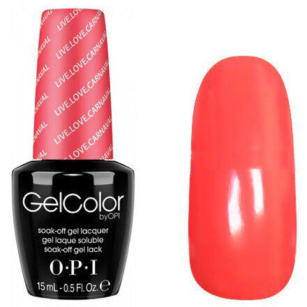 OPI GELCOLOR Гель лак Live.Love.Carnaval A69