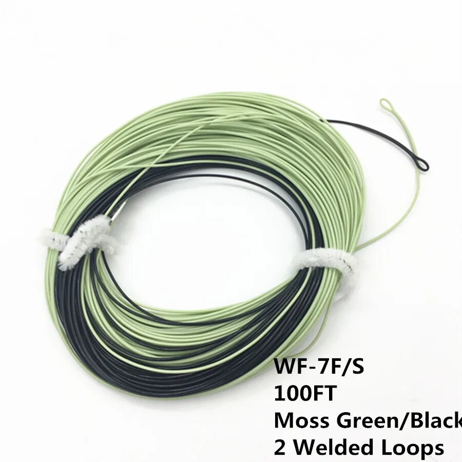 Рыболовная леска для мушек Welded Lopps 3#-9#, 100 футов Фиолетовый, фиолетовый