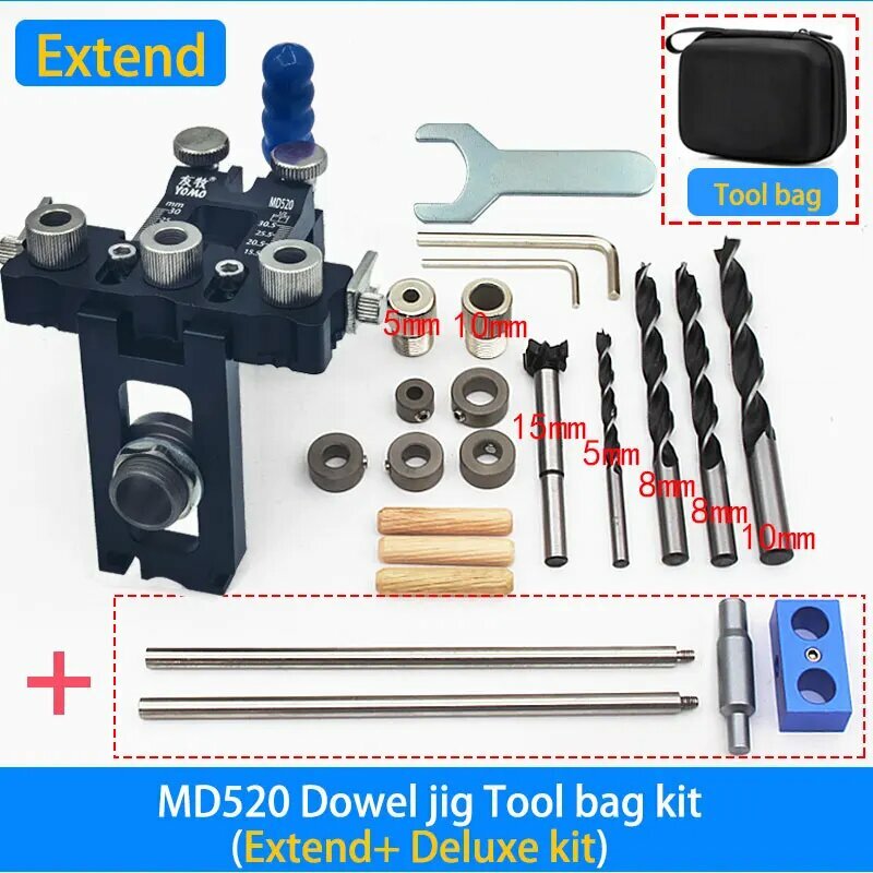 Набор для сверления шкантов YOMO MD520 Extend kit