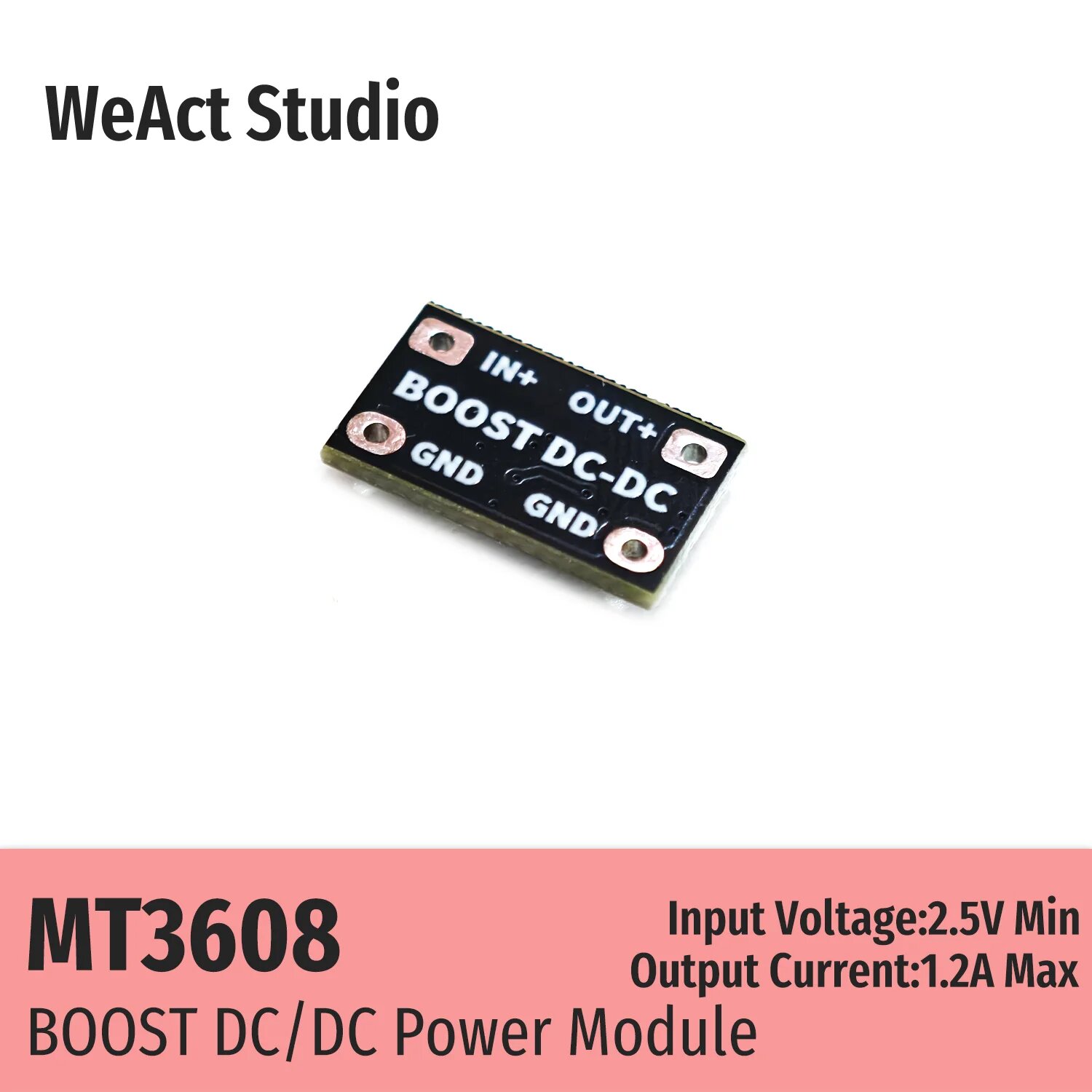 WeAct MT3608 Модуль повышающего напряжения 5PCS