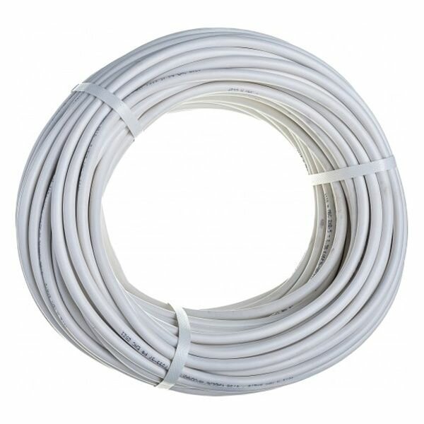 Провод ККЗ ПВС 2x1,5, белый, 150 метров KKZ40-00006927