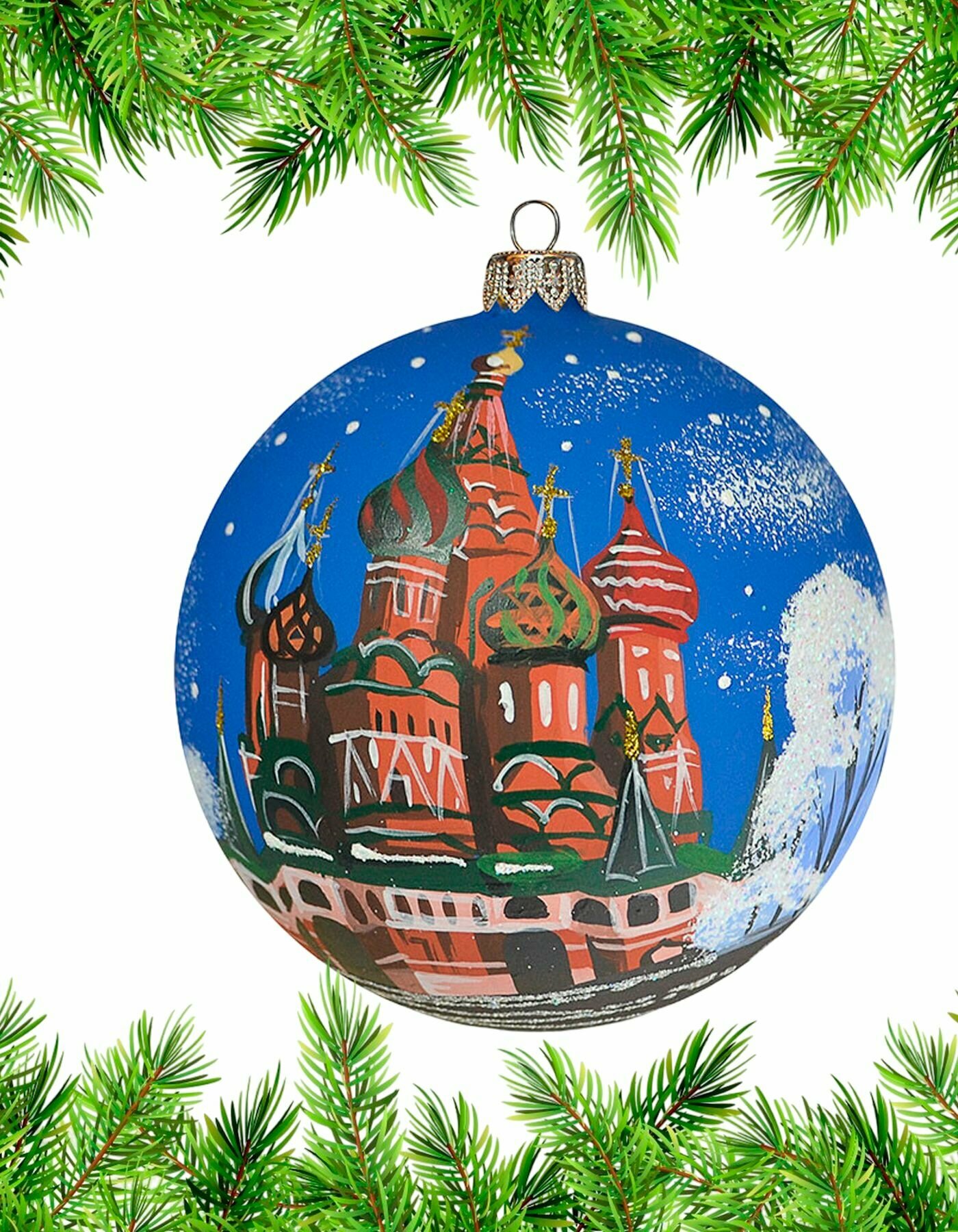 Елочный шар Храм