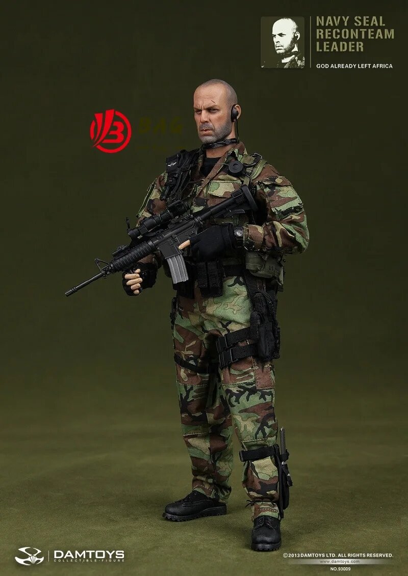 Фигурки DAMTOYS DAM93009 NAVY SEAL RECONTEAM -LEADER Sun Tears Bruce Willis