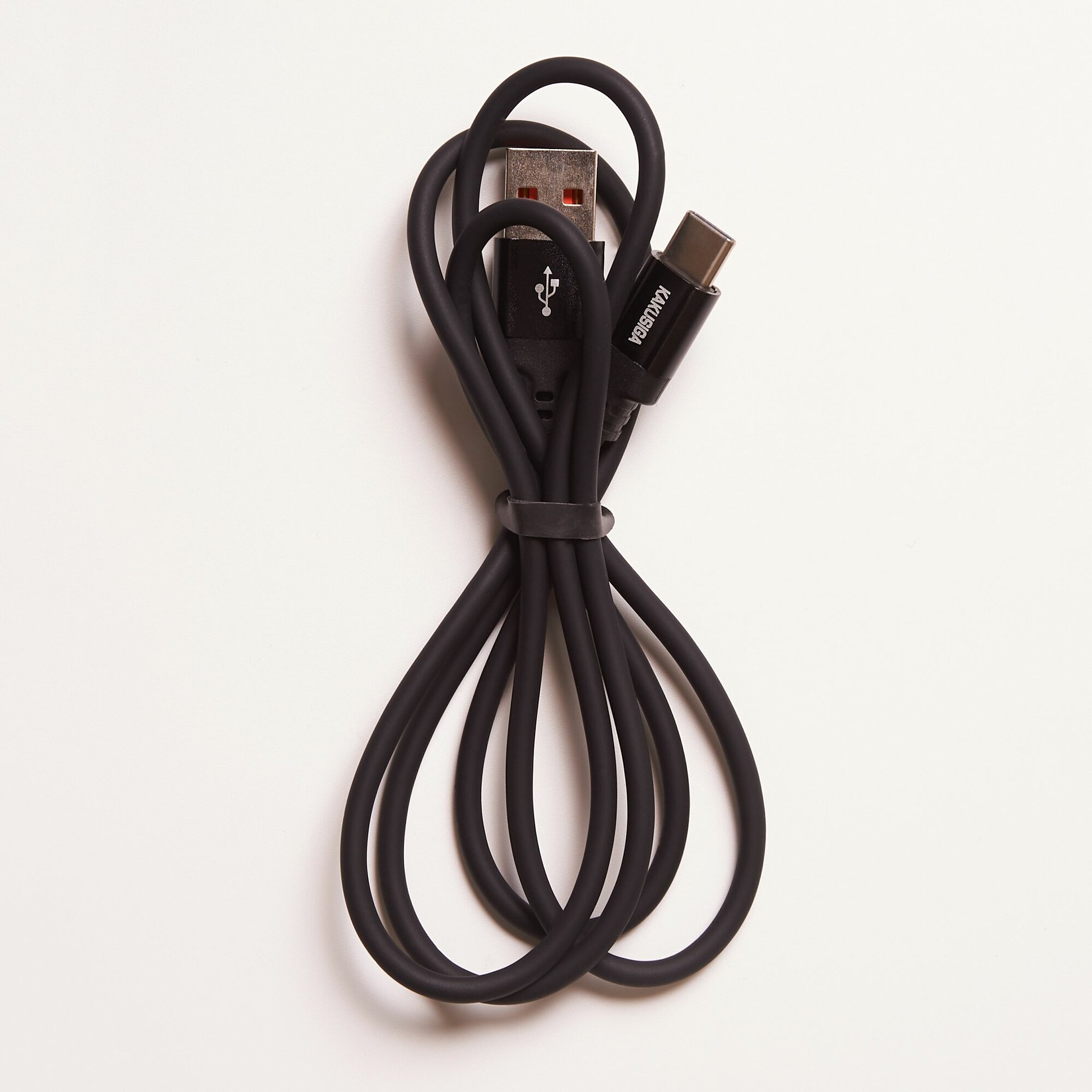 Кабель USB - Type-C 1м силиконовый Kakusiga Ksc-810 / Черный