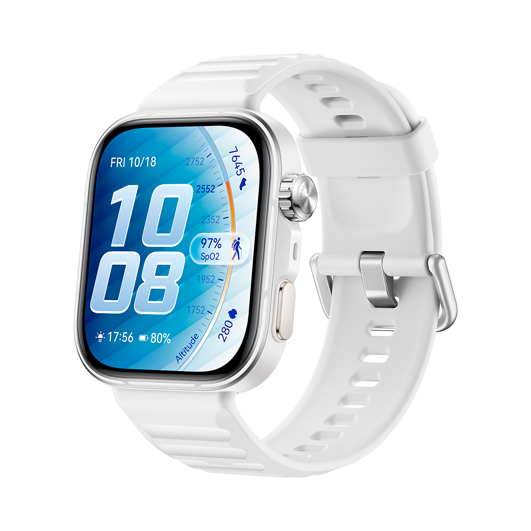 Смарт-часы HUAWEI Fit 5 Pro, (NKI-B29), Белый ремешок из фторэластомера (55020HTY)