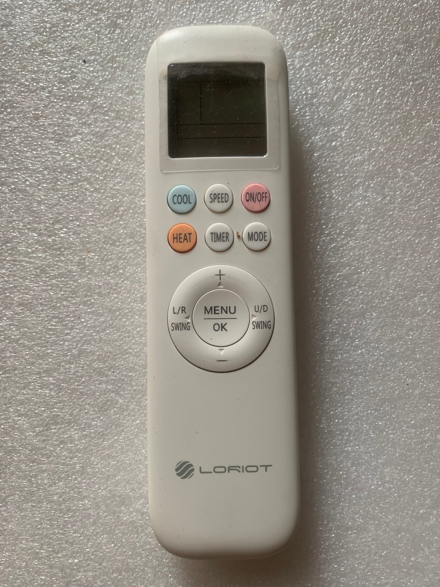 Loriot YKR-T/011E пульт для кондиционера оригинальный