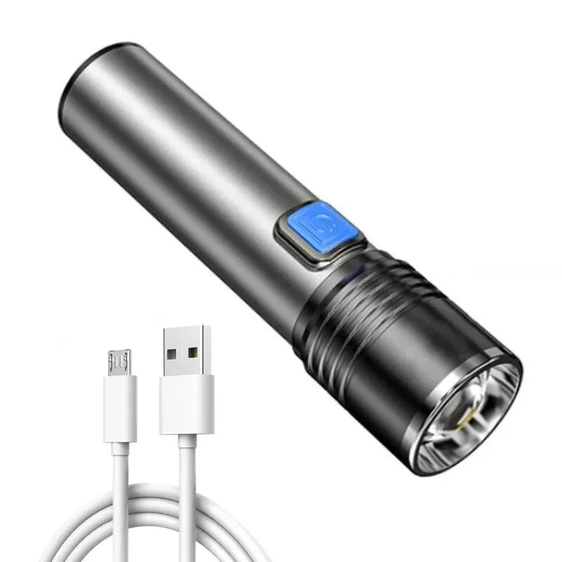 USB перезаряжаемый ультрафиолетовый фонарик 395 нм