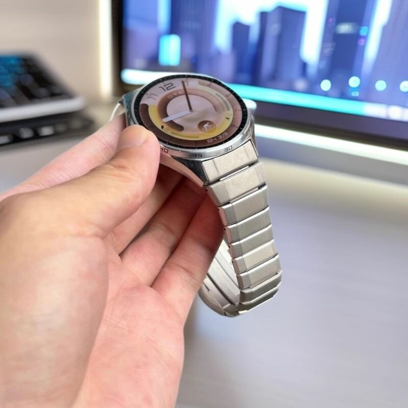 Ремень для Huawei Watch GT6 46mm титановый
