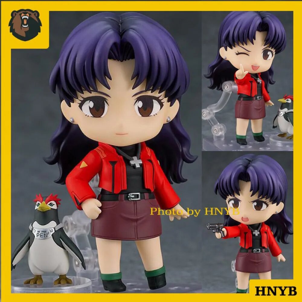 Фигурка Евангелион Мисато Кацураги / Rebuild of Evangelion Misato Katsuragi Нендороид Подарок для фаната (10 см) 2333