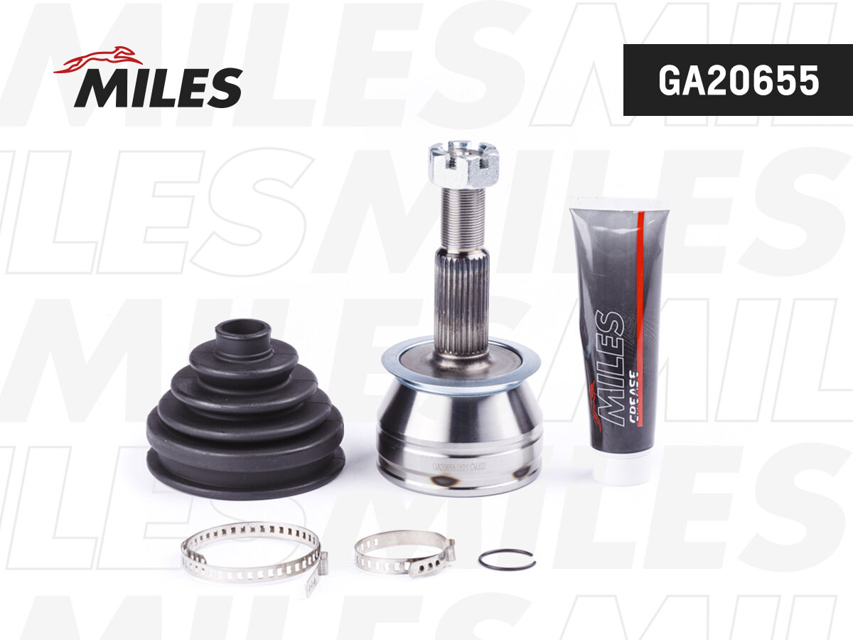 MILES ШРУС наружный передний NISSAN PATHFINDER R51M/NAVARA D40M 2.5DCI 05- AWD AT GA20655