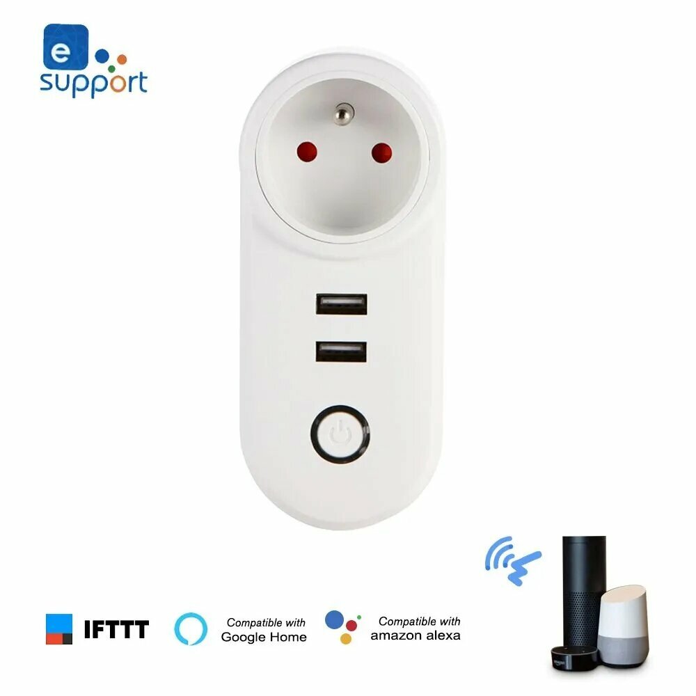EWelink Smart WiFi Socket FR Пульт дистанционного управления со смартфона