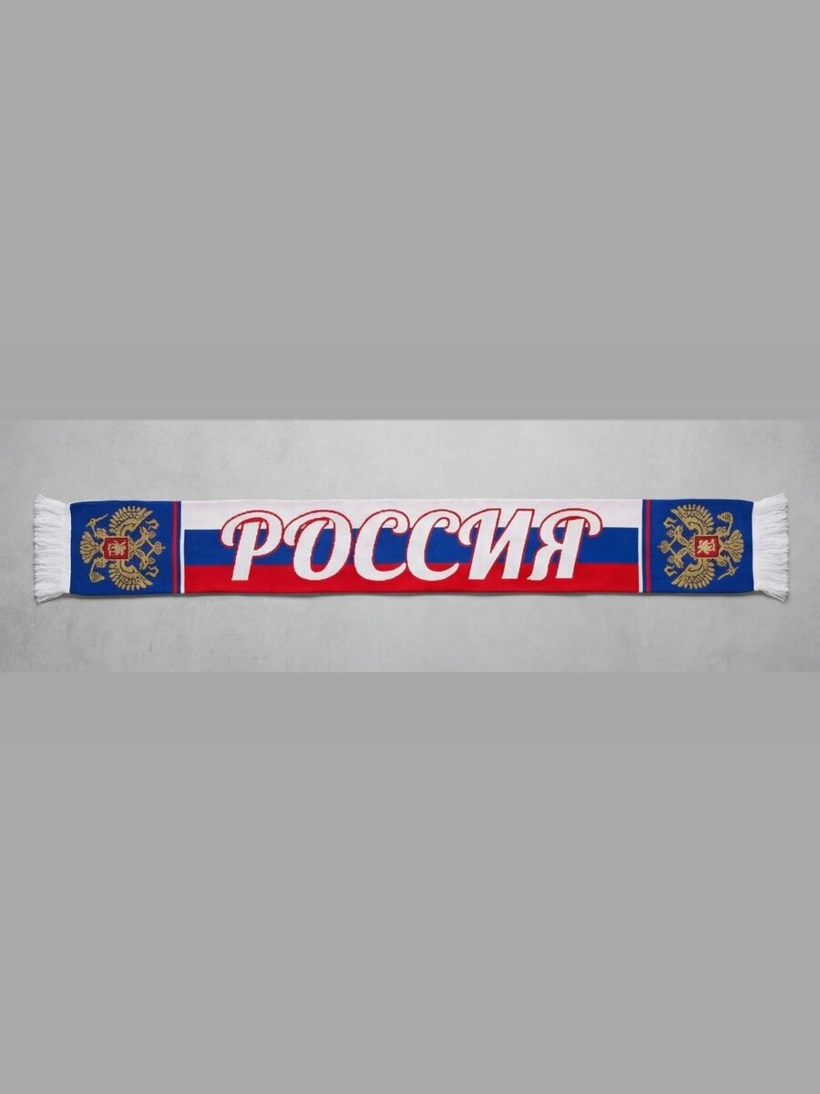 Шарф  Весна-лето 2026 для мужчин и женщин,140х17 см, 140, красный — фото 1