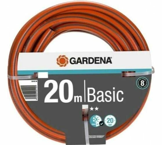 Шланг Gardena Basic 1", 20 м 1 шт — фото 1