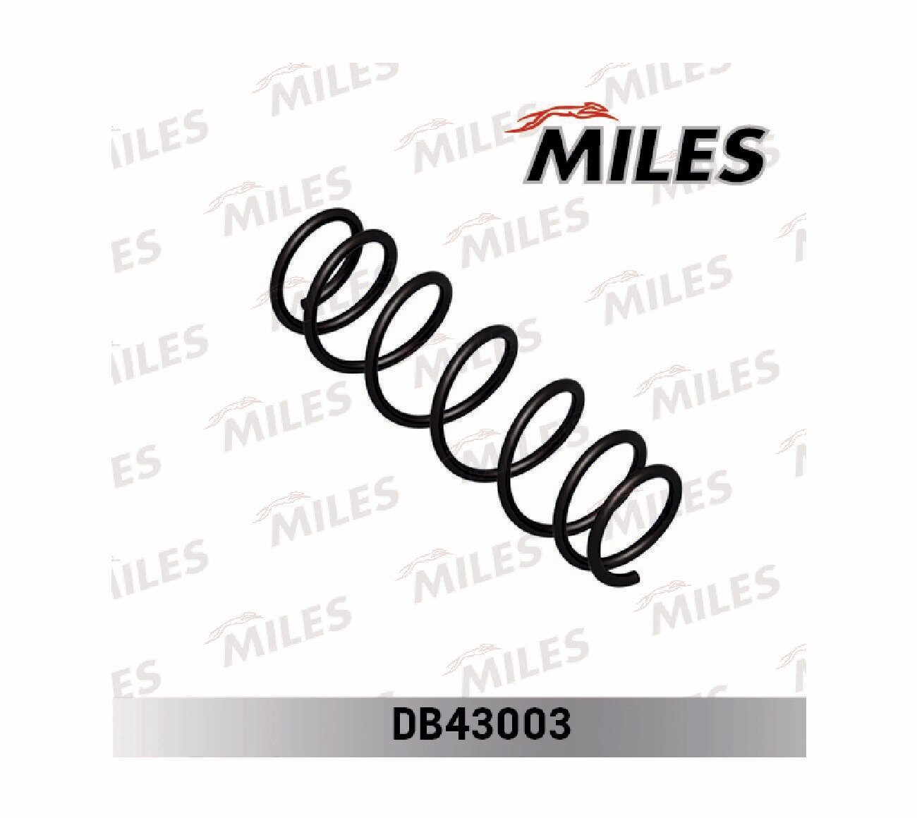 Пружина подвески FORD FOCUS II 04- задняя DB43003, MILES DB43003