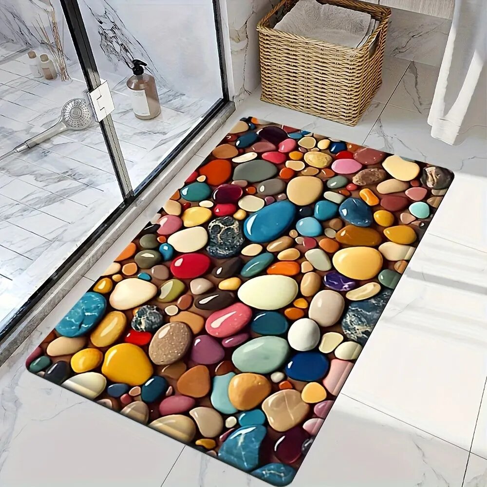 Коврик набор для ванной и туалета 60x90 см