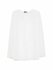 Накидка FABIANA FILIPPI Pleated cape, размер OneSize, white