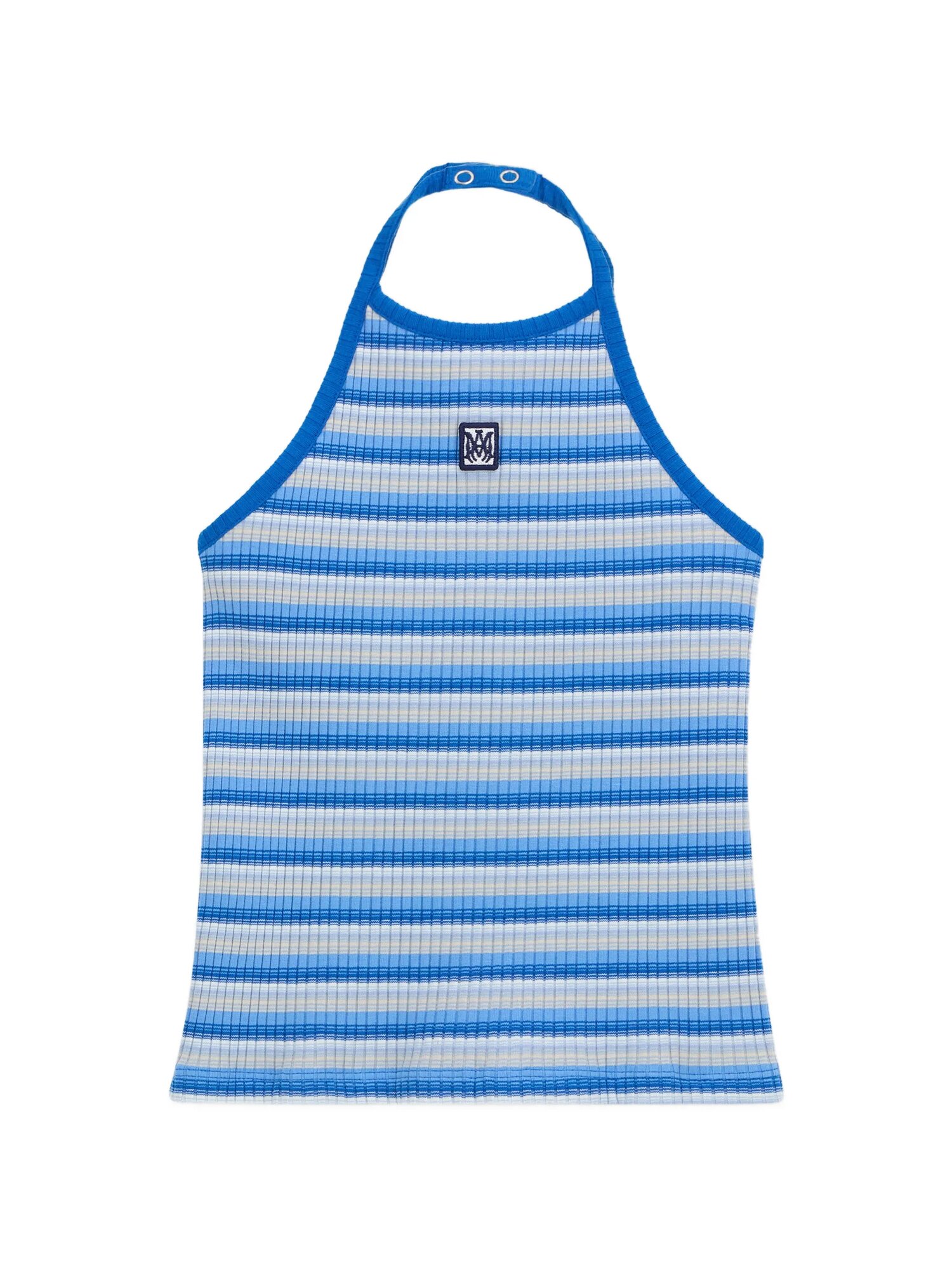 Топ Striped halterneck top