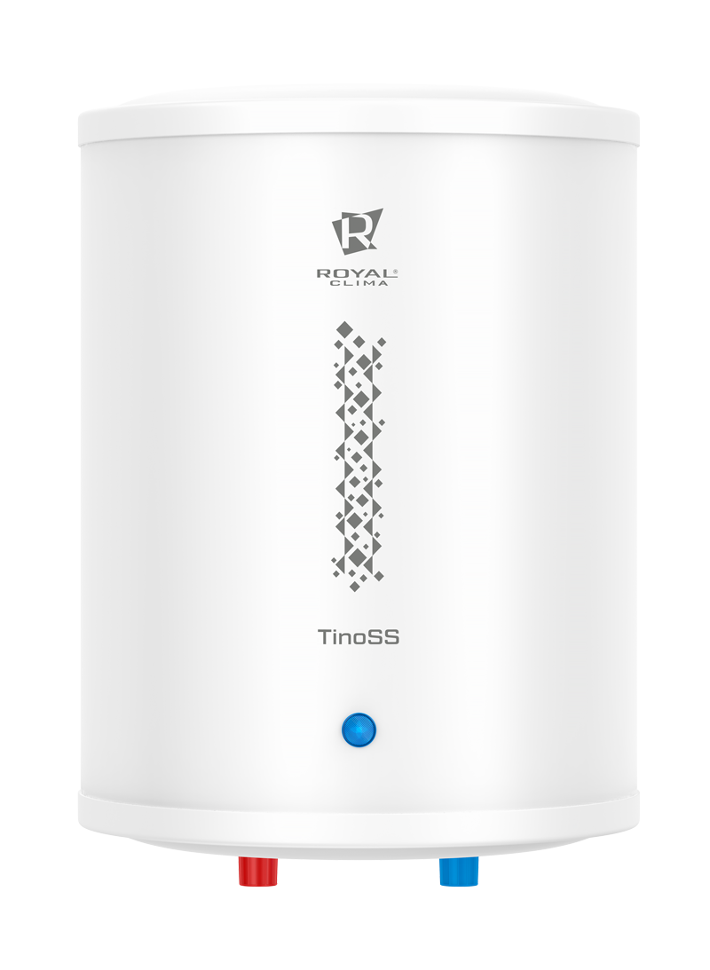 Водонагреватель Royal Clima RWH-TS10-RSU верхнее подключение, белый, нержавейка, 10л