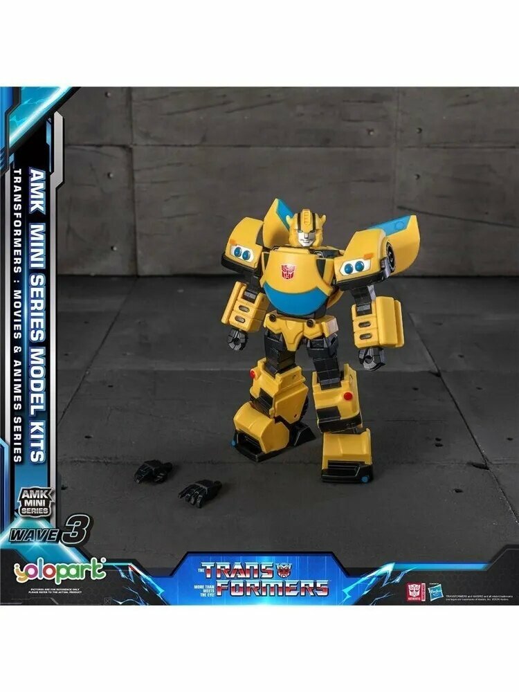 Трансформеры игрушки Hasbro; YOLOPARK Transformers: AMK MINI Series WAVE 3 Model Kit - G1 Ratchet Orion Pax Ironhide Megatron Bumblebee Optimus Prime(12CM) ; Оптимус Прайм фигурки