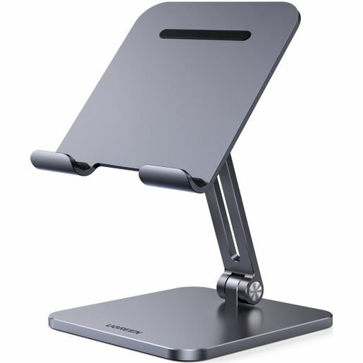 Подставка для телефонов и планшетов UGREEN LP134 (40393) Foldable Metal Tablet Stand складная. Цвет: серый