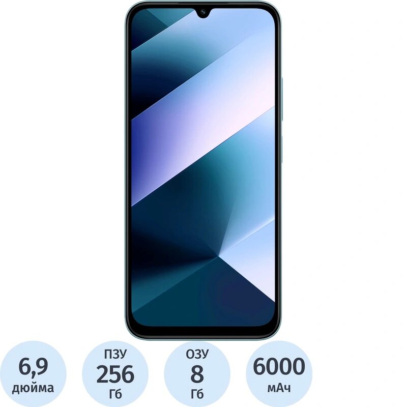 Смартфон POCO C85 RU 8+256 Green