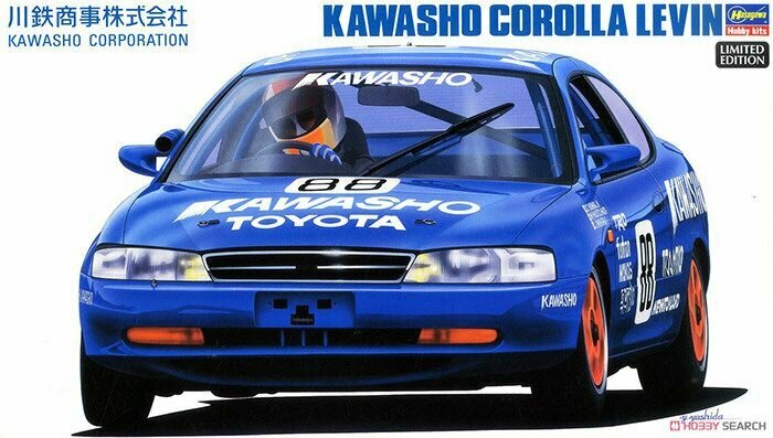 Сборная модель Машинка Hasegawa-20367 1/24 KAWASHO Toyota Corolla Levin car model kit