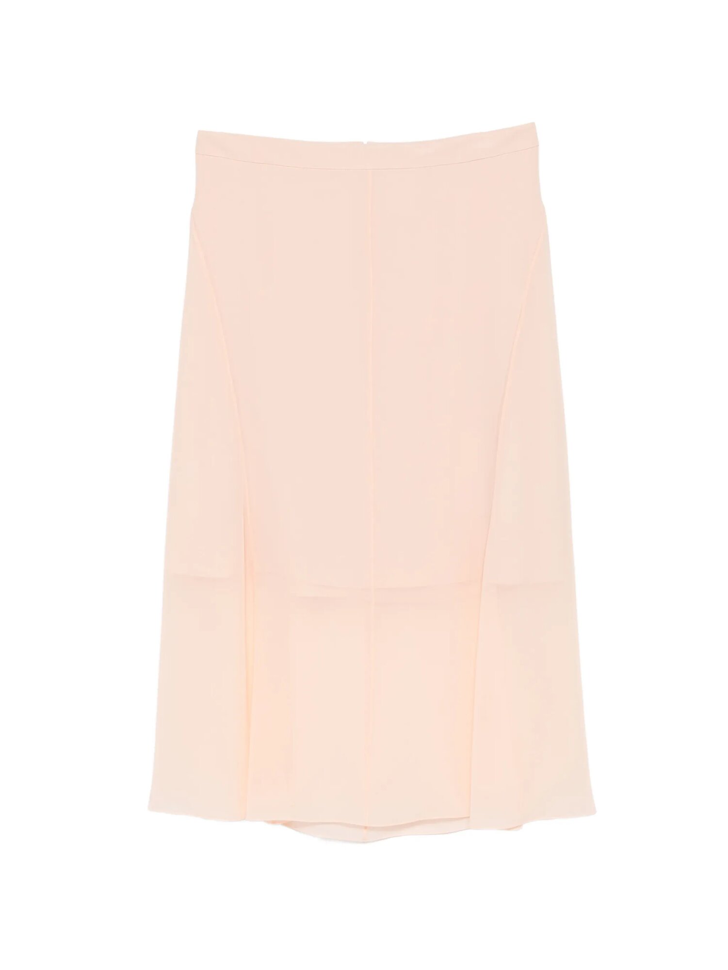 Юбка Sheer-panelled midi skirt
