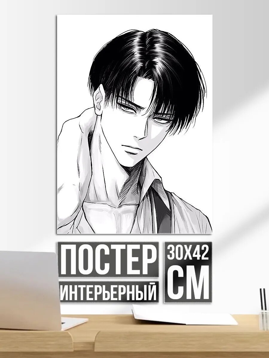 Плакат постер Капитан Леви