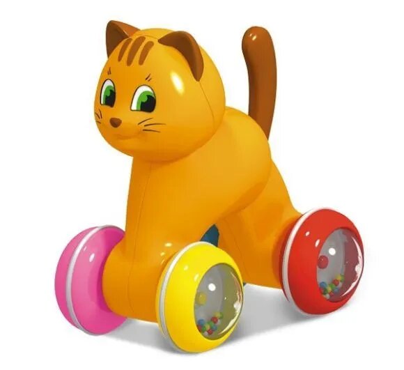 Игрушка-покатушка Кошечка