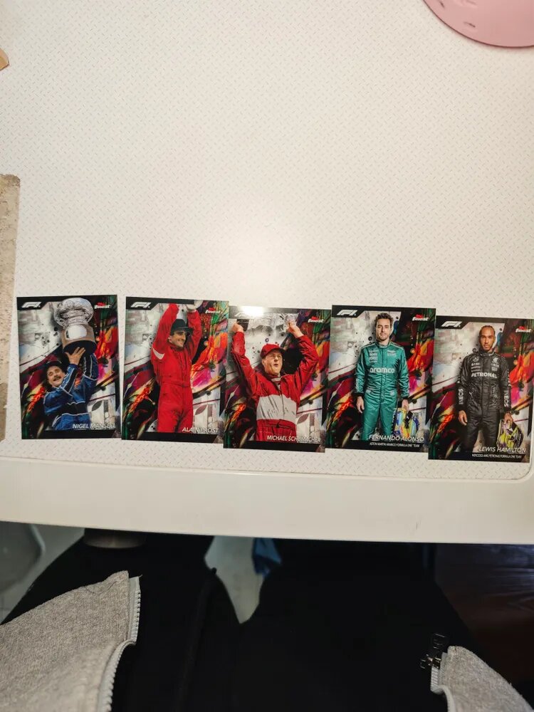 Набор коллекционных карточек Topps F1