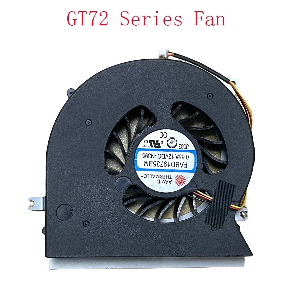 Охлаждающий вентилятор для ноутбука MSI ZUIDID PABD19735BM