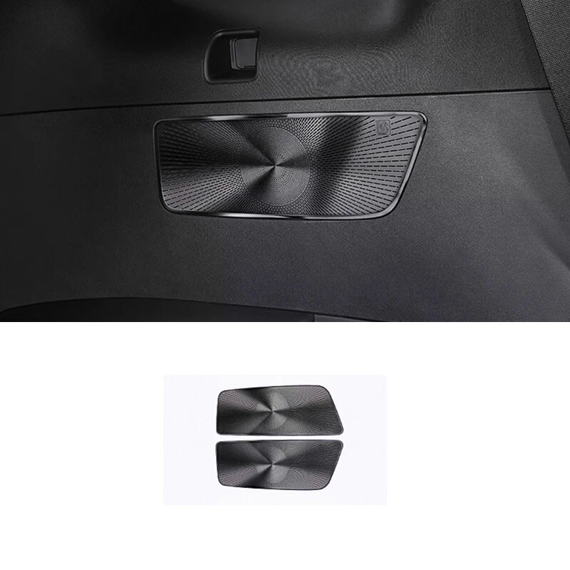 Для BYD TANG L EV/DM Sealion 8 2025 2026, третий ряд сидений, внутренняя крышка black 2pcs B