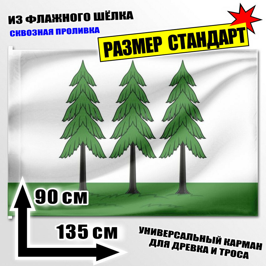Флаг Ельни 135x90 см.