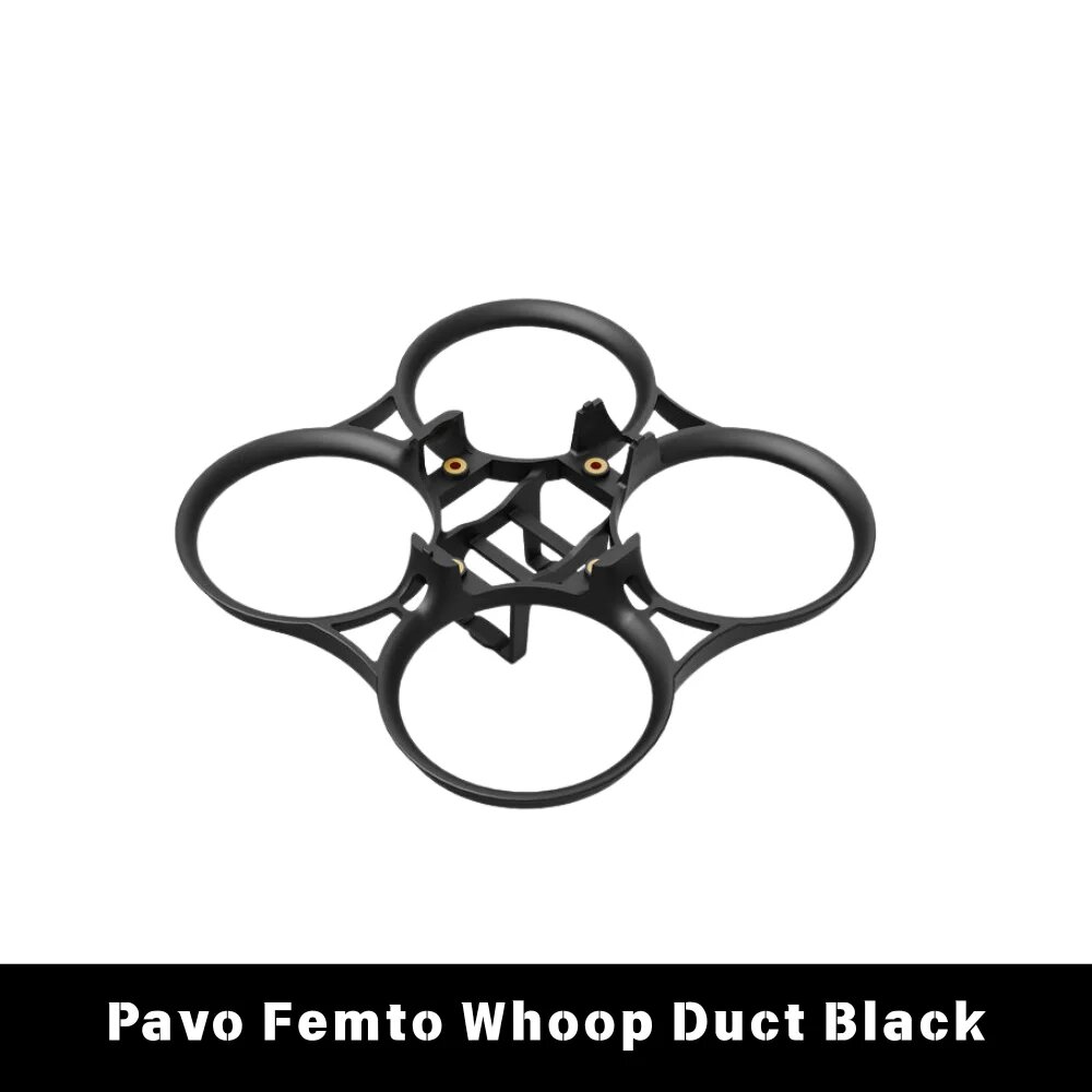 HawkSpeed Кронштейн воздуховода Pavo Femto Черный, Whoop Duct Black