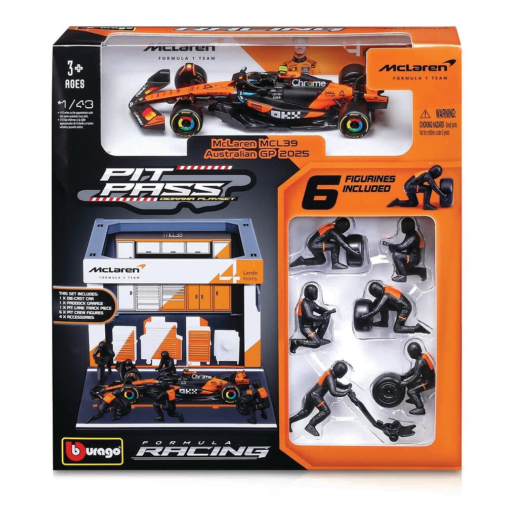 Bburago McLaren MCL39 1:43, DIY 2025