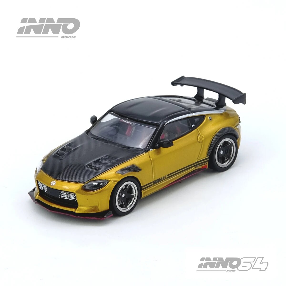 Xcartoys Skyline GT-R (R32) 1:64 Midnight Purple Желтый, IN64-400ZTS-GOLD