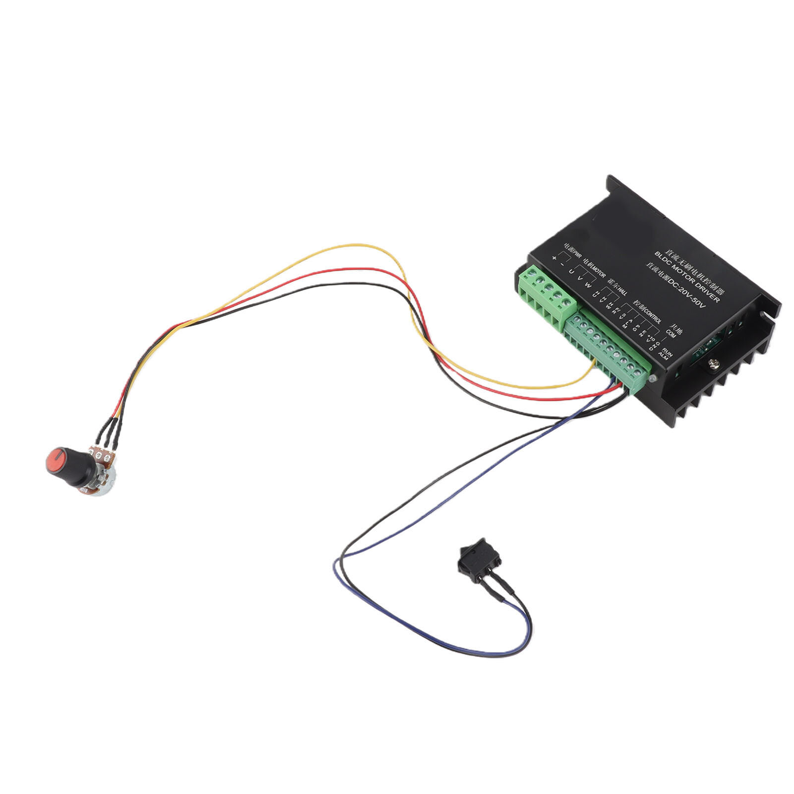 WS55-220 DC 48V 500W CNC CNC Бесстраночный шпиндель BLDC Controller