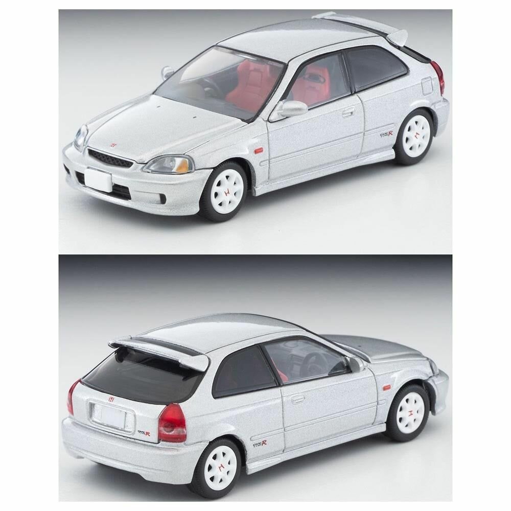Коллекционная машинка TAKARA TOMY Tomytec Honda Civic Type R 1999 Ek9 масштаб 1:64, ретро автомобиль