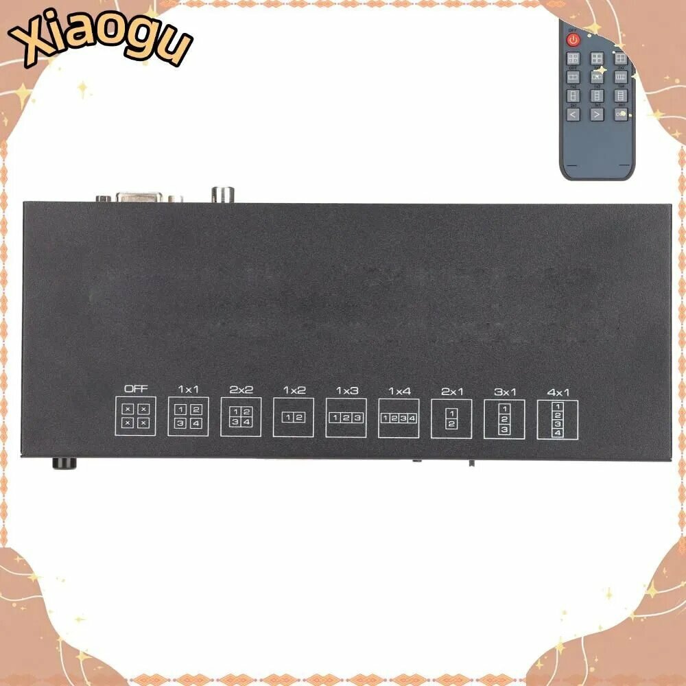 LED Video Wall Controller, многосистемная совместимость, для офисных конференций и презентаций