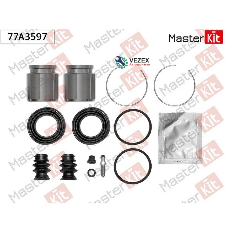 MASTERKIT 77A3597 Ремкомплект тормозного суппорта+поршень