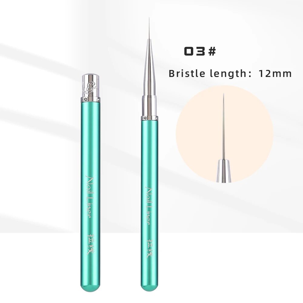 Sweet-Z нейлоновая кисть для дизайна ногтей 03 Liner Brush