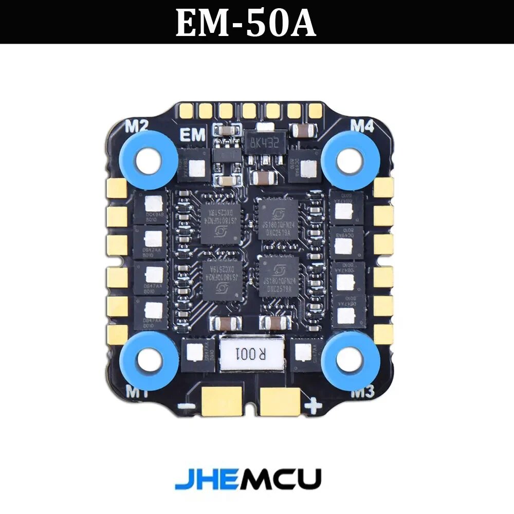 HawkSpeed EM-45A/50A 4-в-1 ESC для FPV дронов