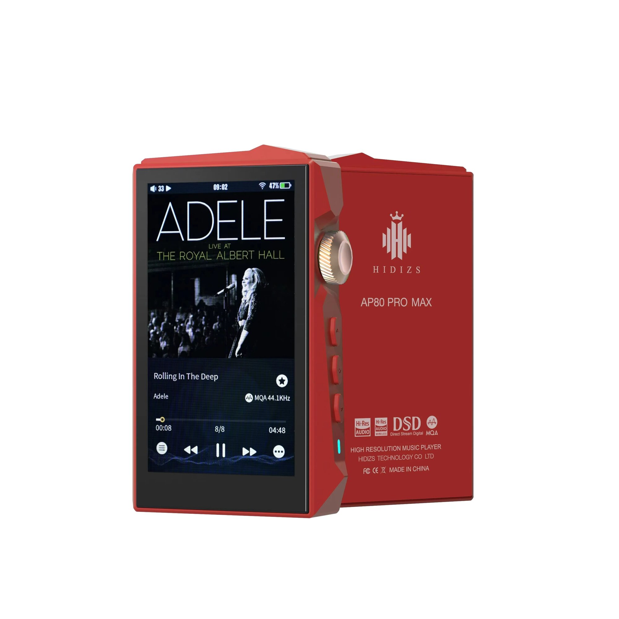 HIDIZS AP80 PRO MAX красный MP3-плеер