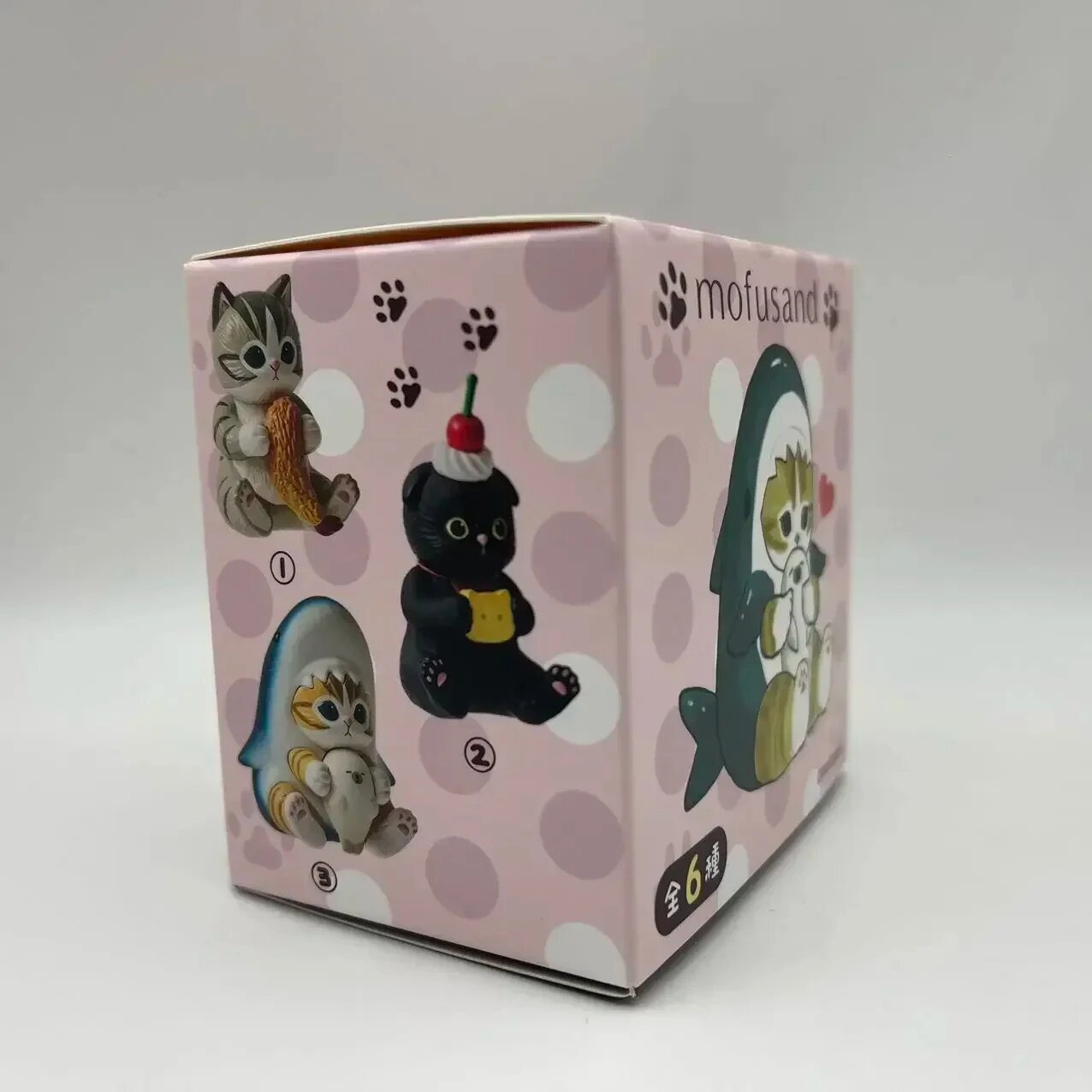 Фигурка мофусанд Cat Fuzzy Puffy, цвет: random