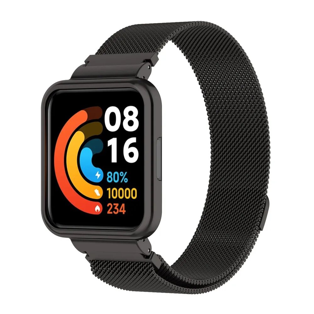 Металлический корпус Нержавеющая сталь Ремешок для Poco Watch