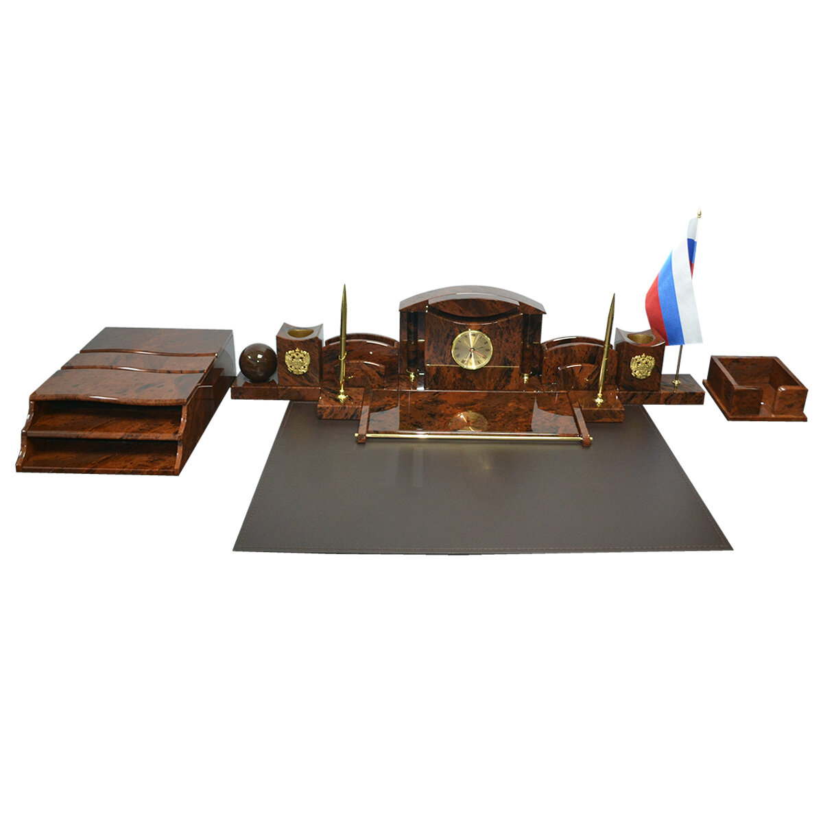 Канцелярский настольный набор для руководителя "Шарм 1-2 VIP3"