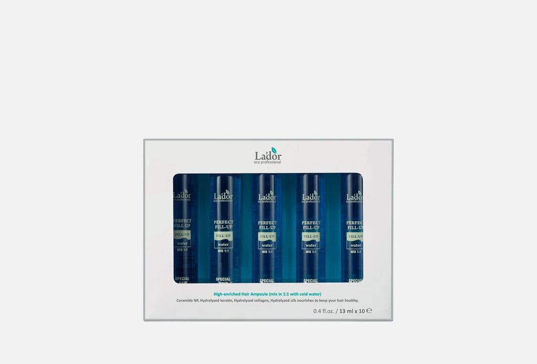 Lador PERFECT HAIR FILL-UP Ампульное средство для восстановления волос 10шт